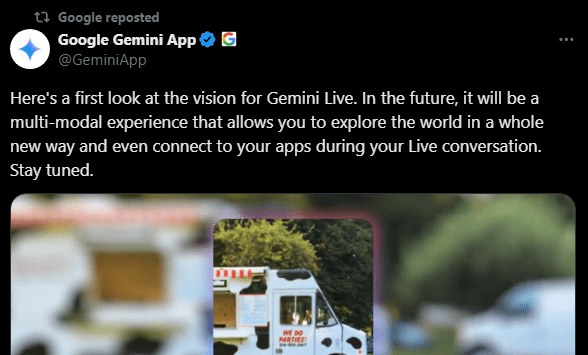 آینده جستجو در وب با فناوری های multi-modal experience در Gemini Live ...